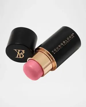 YOUNGBLOOD MINERAL COSMETICS Vividluxe Mini Creme Blush Stick, 0.08 Oz. Parfait