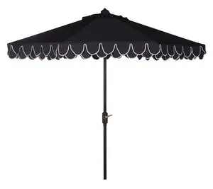 VALERIE PARR HILL Elegant Valance 11' Round Umbrella Valerie - One-color