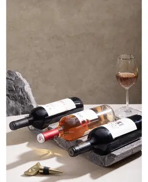 GAURI KOHLI Georgia Onyx Wine Bottle Holder
