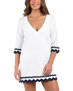 La Blanca Poolside V Neck Tunic