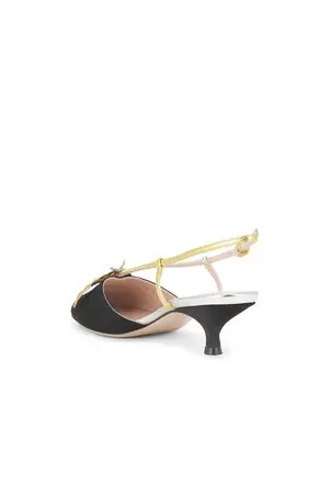 Valentino Garavani Foliage Slingback Pumps