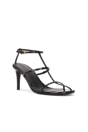 Khaite Cage 75 Sandal - Black