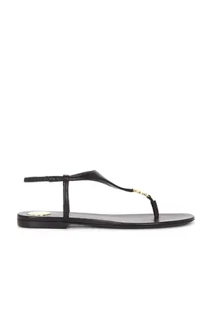 Women's Saint Laurent Cassandra Flat Sandals