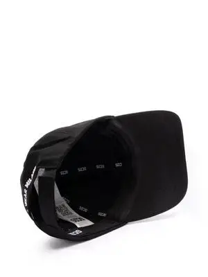 Gcds Logo-embroidered Baseball Cap - Black