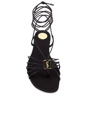 Saint Laurent Babylone Flat Sandal