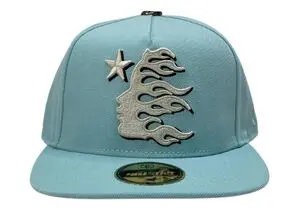 HELLSTAR Og Logo Fitted 59fifty Cap - Baby Blue