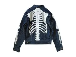 Kapital 11.5 Oz Mexican Tuxedo Westerner Bone Denim