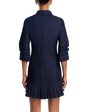 Cinq À Sept Lucilla Denim Shirt Dress - Indigo