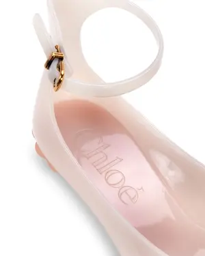 Chloé Jelly Sandals - Blush Pink