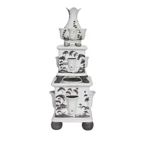 JULISKA Juloska Country Estate 3-piece Tulipiere Tower Set - Flint