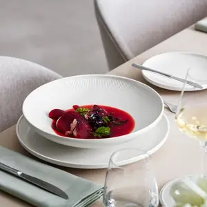 VILLEROY & BOCH Afina Deep Coupe Plate, 9.75