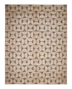TIMELESS RUG DESIGNS Elle S3383 Area Rug, 6' X 9 - Brown