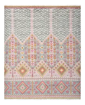 Bloomingdale'S Timeless Rug Designs Hudson S3399 Area Rug, 6' X 9 - Pink