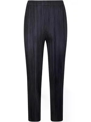 Issey Miyake Plissé Trousers - Black