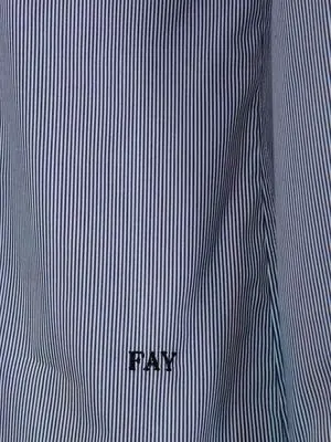 FAY Logo-embroidered Shirt