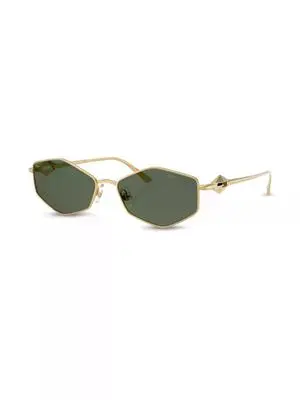 JIMMY CHOO Logo-engraved Sunglasses