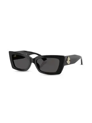 JIMMY CHOO Logo-plaque Sunglasses