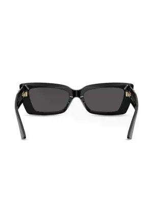 JIMMY CHOO Logo-plaque Sunglasses