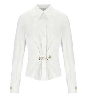 Elisabetta Franchi Classic Collar Shirts For Women
