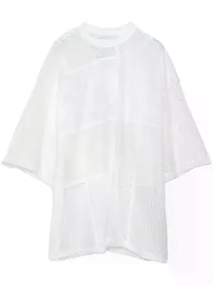 YOSHIOKUBO Various Lace T-shirt - White