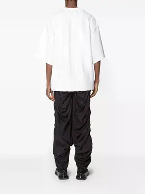 YOSHIOKUBO Wave Various Lace T-shirt - White