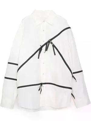 YOSHIOKUBO Zip Line Shirt