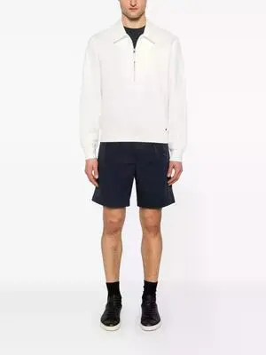 TOM FORD Pleat-detail Shorts - Blue