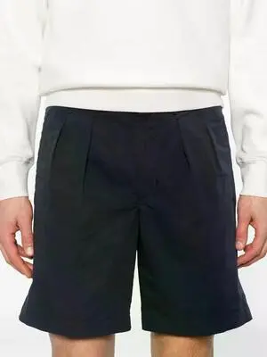 TOM FORD Pleat-detail Shorts - Blue