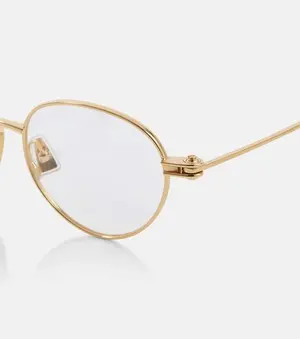 Bottega Veneta Round Frame Glasses