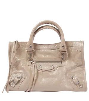 Balenciaga Le City Small Tote Bag - Beige