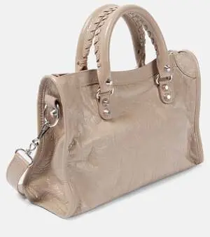 Balenciaga Le City Small Tote Bag - Beige