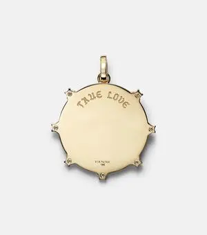 FOUNDRAE Love 18kt Pendant With Diamonds