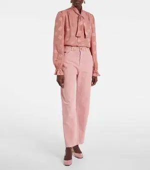 Dolce & Gabbana Mid-rise Straight-leg Jeans