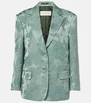 Dries Van Noten Single Breasted Blazers For Women