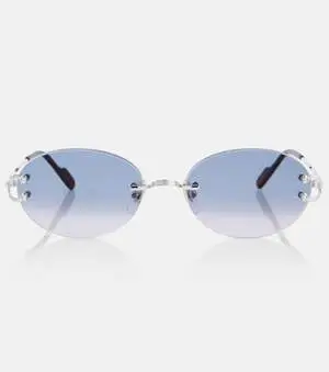 Cartier Classic C De Oval Sunglasses