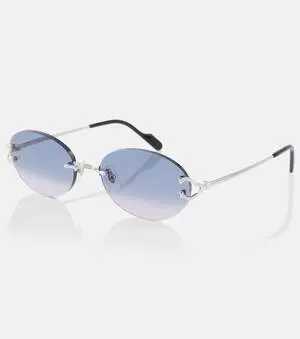 Cartier Classic C De Oval Sunglasses