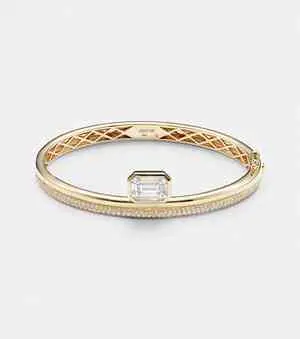 Shay Jewelry 18kt Yellow Bangle With Diamonds - Gold