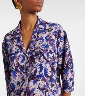 Dries Van Noten Printed Shirt - Blue