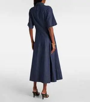 Vince Denim Shirt Dress