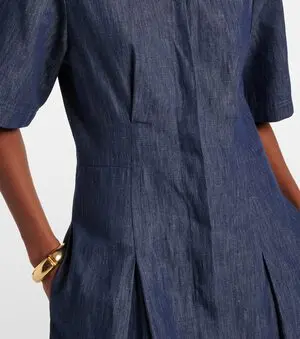 Vince Denim Shirt Dress