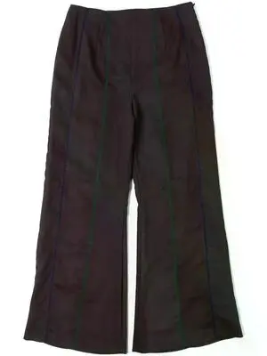 MULLER OF YOSHIOKUBO Stripe Detailing Trousers - Black