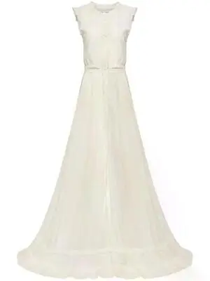 MAISON MARGIELA Cotton Gown - Neutrals
