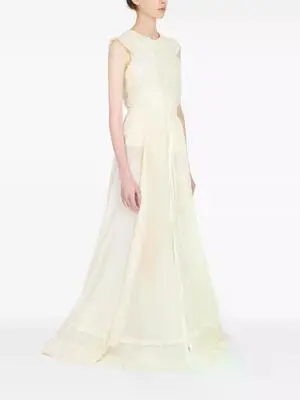 MAISON MARGIELA Cotton Gown - Neutrals
