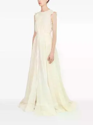 MAISON MARGIELA Cotton Gown - Neutrals