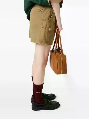 Miu Miu Cotton Shorts