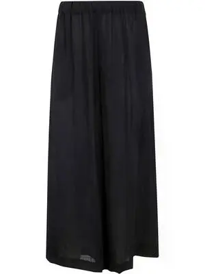 Comme Des Garçons Wide-leg Trousers - Black