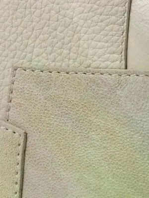 Miu Miu Ivy Leather Patchwork Bag - White