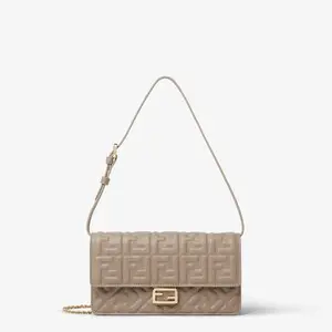 Fendi Gold Tone Clutches