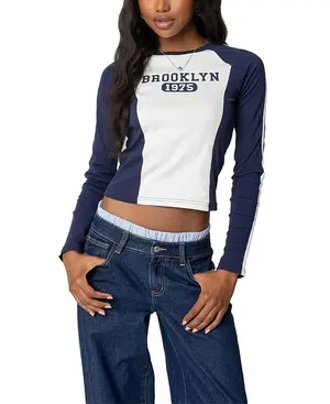 Edikted Raglan Performance Tops For Women