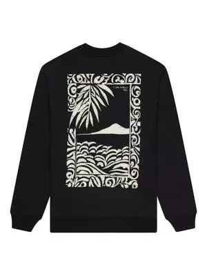 LANEUS Graphic-print Sweatshirt